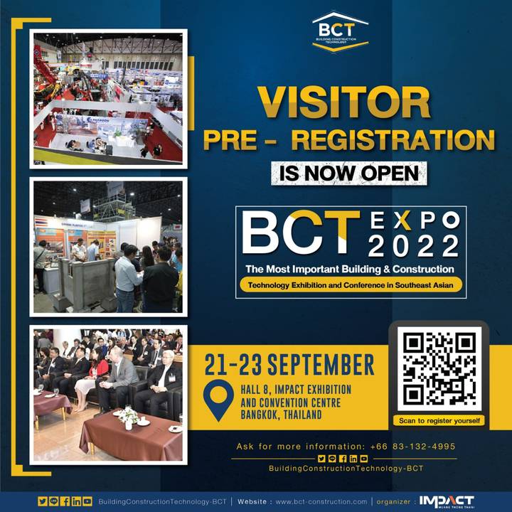 Visitor Pre-registration for BCT Expo 2022 now open!
