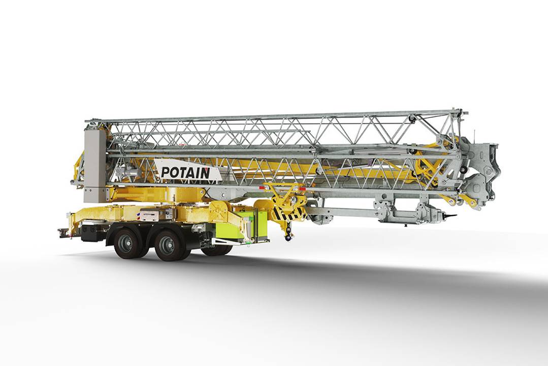 Manitowoc officially launches Potain Hup M 28-22