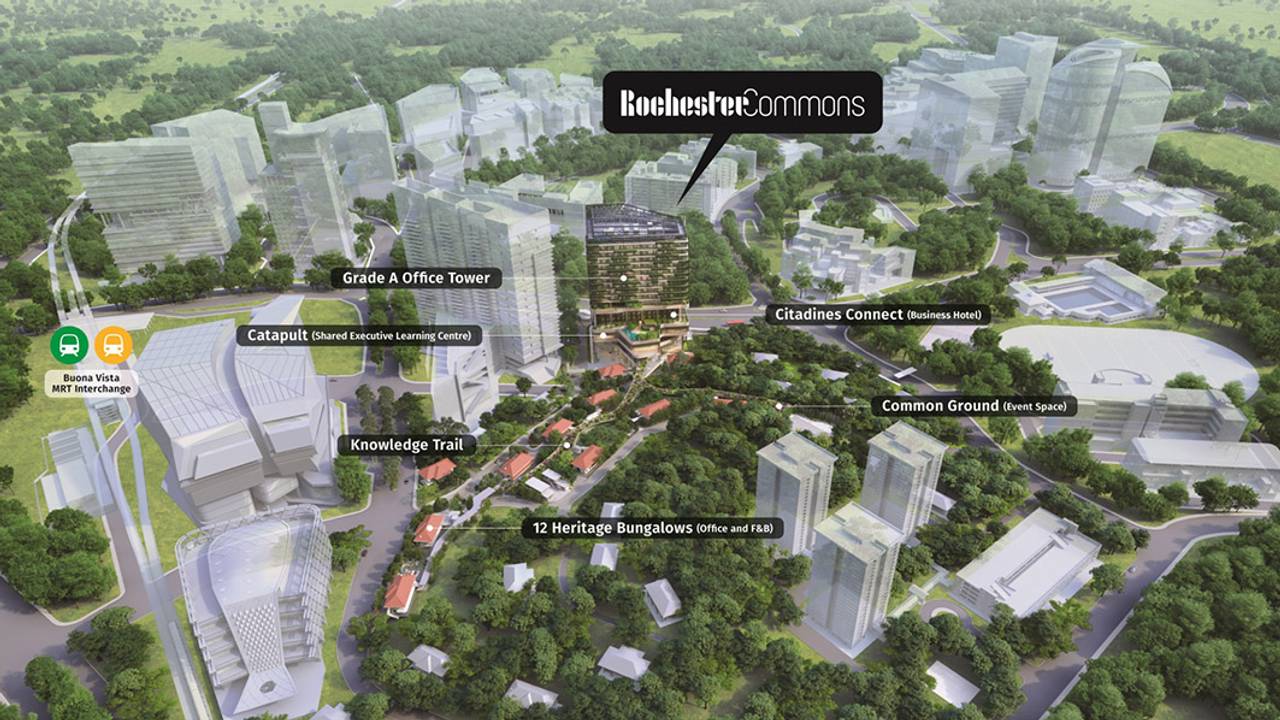 Singapore’s first campus-style integrated development in one-north