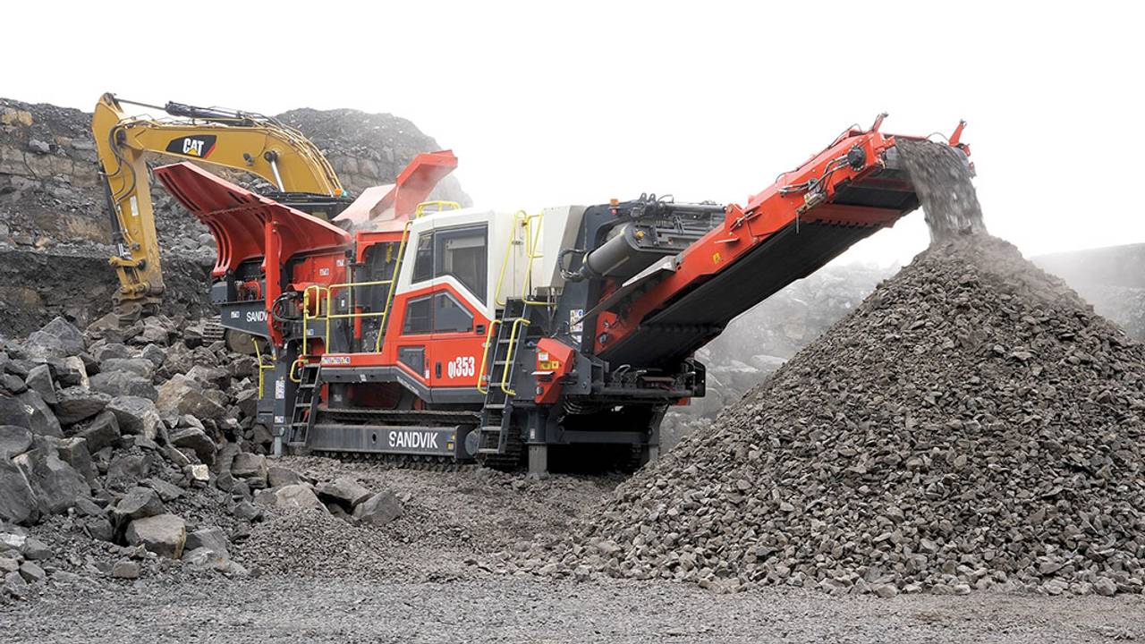 Sandvik unveils new QI353 mobile impact crusher