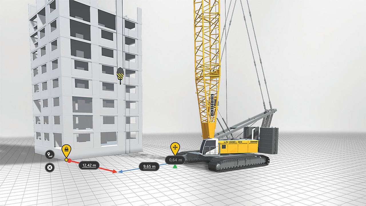 Crane Planner 2.0: Liebherr’s newly updated 3D lift planning software