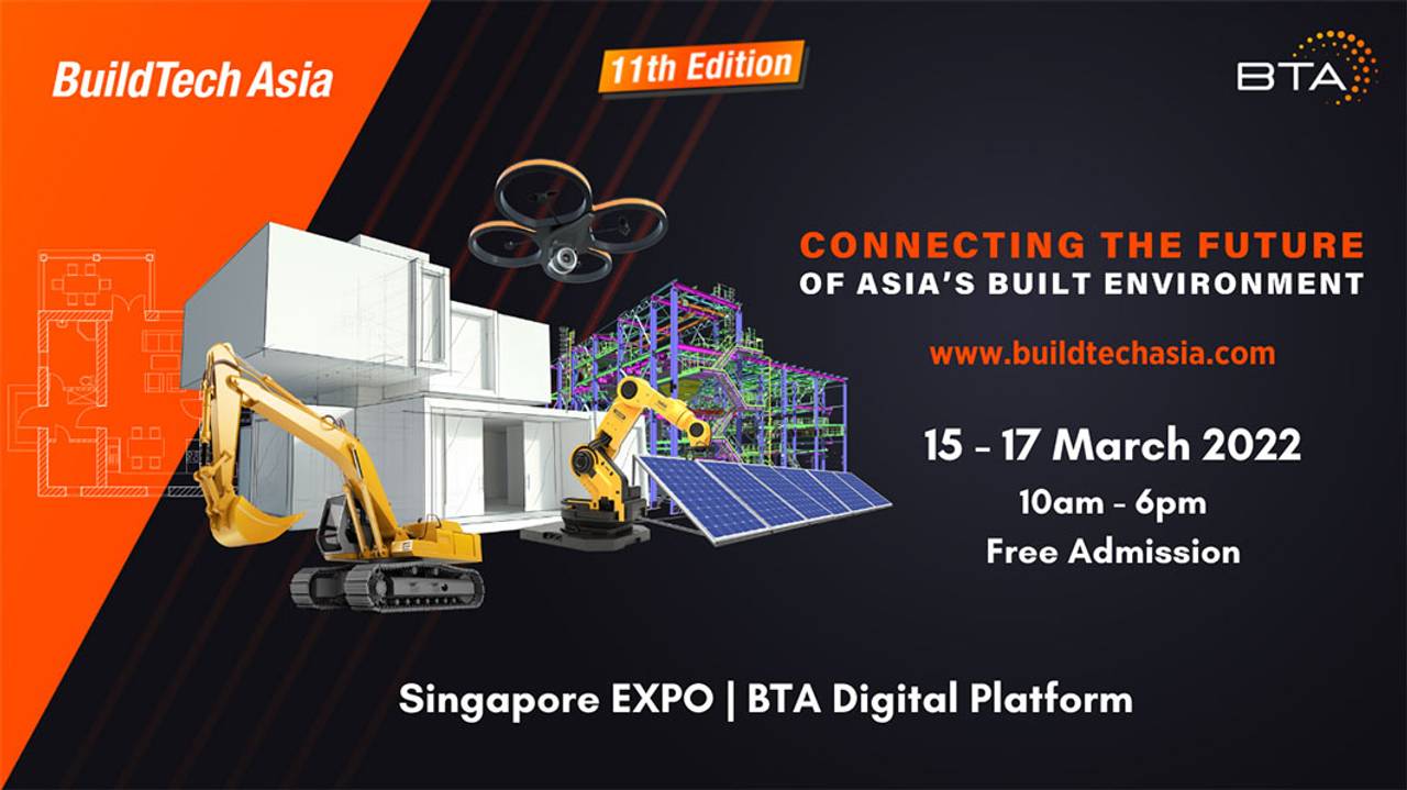 BuildTech Asia returns with physical exhibition at Singapore Expo