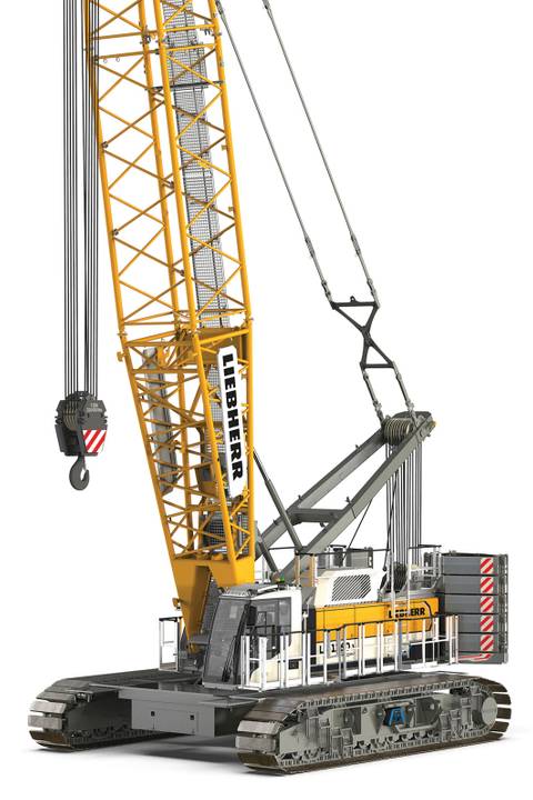 LR 1160.1 unplugged: Liebherr’s new electric crawler crane