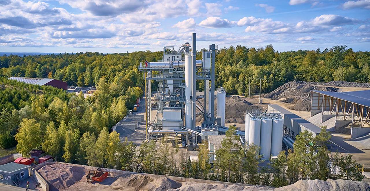 Ammann’s sustainable asphalt plants at bauma