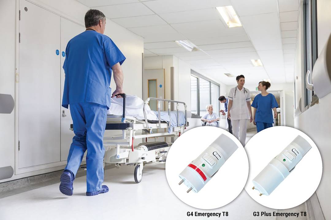 Hospitals use 2-in-1 Emergency LED T8 and T5 tubes to add instant ...